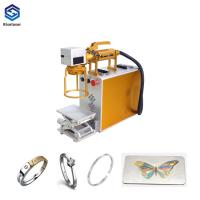 China 50W Deep Engraving Mopa Color Metal Steel 3d Fiber Laser Marking Machine for sale