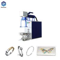 China 50W Deep Engraving Mopa Color Metal Steel 3d Fiber Laser Marking Machine for sale