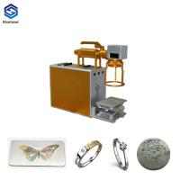 China 50W Deep Engraving Mopa Color Metal Steel 3d Fiber Laser Marking Machine for sale