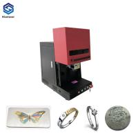 China Air Cooling 1064nm Fiber Laser Metal Engraving Marking Machine for sale