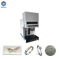 China Air Cooling 1064nm Fiber Laser Metal Engraving Marking Machine for sale