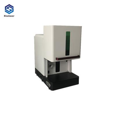 China Air Cooling 1064nm 50W Metal Laser Engraving Machine for sale