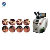 China Jewelry Spot Laser Welding Machine Touch Screen CCD Display 80W 1 Year Warranty for sale
