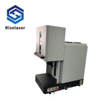 China White Cabinet 20W 30W 50W Fiber Laser Engraving Machine for sale