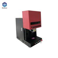 China Deep Engraving 0.4mm Depth 50W Fiber Laser Marking Machine Easy Maintenance for sale