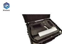 China Suitcase Type 50w Pulsed Fiber Laser Rust Removal Machine Fully Enclosed for sale