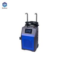 China Raycus IPG 100W Fiber Laser Rust Removal Cleaning Machine 6000mm/s High Speed for sale