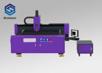 China Open Type Fiber Laser Metal Cutting Machine , Cnc Laser Engraving Cutting Machine for sale