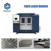 China Fully Enclosed Industrial Laser Cutting Machine Exchange Table High Precision for sale