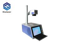 China Intelligent 20W Laser Fiber Marking Machine Suitcase Type Single Phase for sale