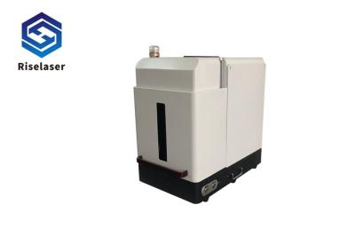 China 20w Enclosed Fiber Laser Marking Machine For Metal IC Card Industry for sale