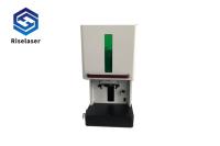 China 20w Enclosed Fiber Laser Marking Machine For Metal IC Card Industry for sale