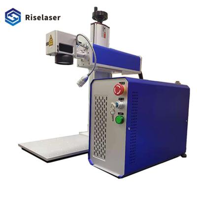 China Integrated Circuit Chips Nameplate Fiber Laser Marking Machine With Raycus for sale