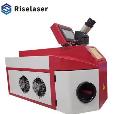 China Shadow Free 80J Jewelry Welding Machine 1064nm Yag Laser Welder for sale