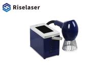 China Super Mini 60kHz Fiber Laser Marking Machine 20w Battery Powered for sale