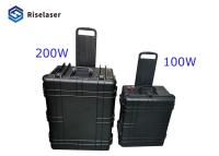 China Metal Stainless Steel 100W Fiber Laser Cleaning Machine Rust Removal for sale