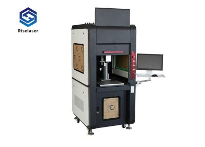 China Small Enclosed 3d Fiber Laser Marking Machine Gold Silver Jewelry for sale