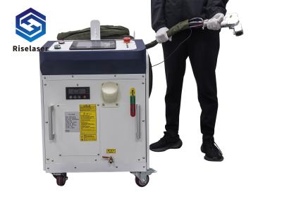 China GW IPG Handheld Laser Welding Machine 15m Wire 1500W With Water Chiller for sale