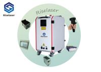 China Luggage Design 100w Laser Cleaning Machine With 0.5kg Cleaning Gun for sale
