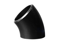 China ASME B16.9 45 Degree Carbon Steel LR Elbow 1/2-48 Inch Butt Weld Pipe Fitting for sale