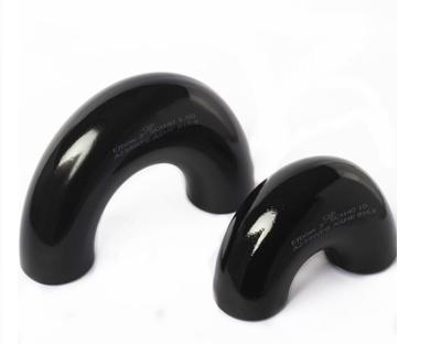 China 180 Degree Carbon Steel Elbow Long Radius Short Radius Seamless Welded ASME B16.9 1/2-48 Inch for sale