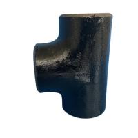 China ASTM A860 WPHY 52 70 Carbon Steel Pipe Tee Seamless Welded Straight Tee for sale
