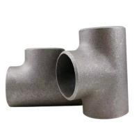 China ASTM A860 WPHY 52 70 Carbon Steel Pipe Tee Seamless Welded Straight Tee for sale