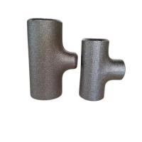 China Forged Carbon Steel Reducing Tee ASTM A860 WPHY 52 70 High Pressure Pipe Fitting for sale
