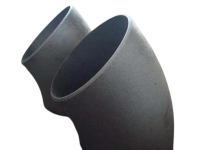 China ASTM A105 Carbon Steel 45 Degree Elbow SCH80 LR SR Butt Weld Tube Fitting ASME B16.9 for sale