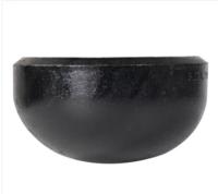 China ASTM A105 BW Black SCH80 Carbon Steel Pipe Cap ASME B16.9 1/2 to 48 Inch for sale