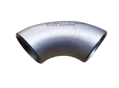 China ASME B16.9 A403 WP304 Stainless Steel 45 Degree LR Elbow Butt Welded Pipe Fitting SCH10 to XXS for sale