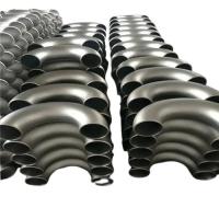 China ASME B16.9 ASTM A403 WP904L WP31254 WP347 Stainless Steel 180 Degree LR SR Butt Weld Elbow for sale