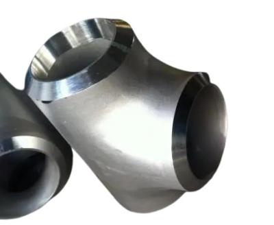 China Alloy Steel Seamless Butt Weld Pipe Fittings Tee 90 Degree 2 Inch Schedule 40 for sale