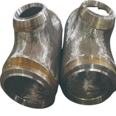 China Seamless Alloy Steel Butt Welding Pipe Fittings ASTM A335 P11 P91 P92 Reducing Tee for sale