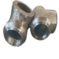 China Seamless Alloy Steel Butt Welding Pipe Fittings ASTM A335 P11 P91 P92 Reducing Tee for sale