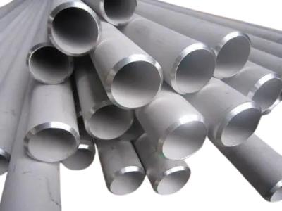 China ASTM A312 304 304L 316 316L Seamless Welded Stainless Steel Pipe Hairline Mirror Finish for sale