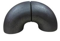 China Seamless Carbon Steel Pipe Fittings SCH40 SCH80 Round Head Tee Elbow for Pipeline Connection for sale
