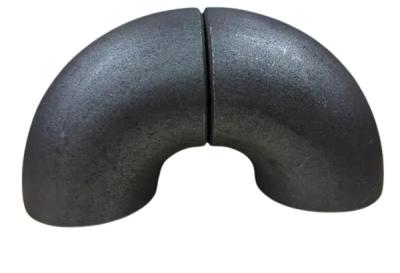 China Seamless Carbon Steel Pipe Fittings SCH40 SCH80 Round Head Tee Elbow for Pipeline Connection for sale