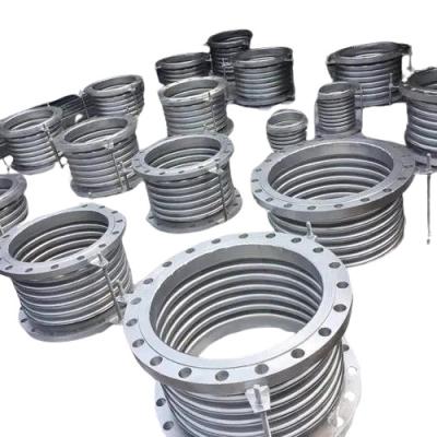 China Flange Bellow Metal Pipe Expansion Joint Customizable SS 304 316 for Pipeline for sale