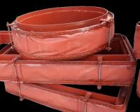 China Rectangular Compensator Non Metallic Fabric Expansion Joints Working Pressure ±10~±300 P(Kpa) for sale