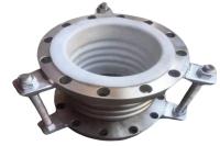 China PTFE Expansion Joint 5000 Times Corrosion Resistant Acid Alkali Salt Flexible Compensator for sale