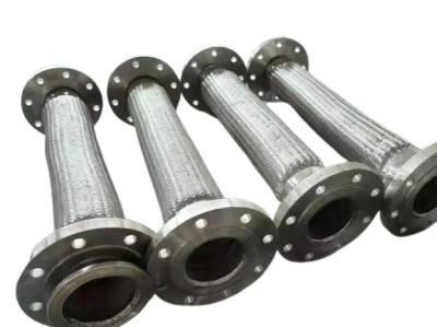 China Flexible Stainless Steel Metal Joint Loose Flange DN150-DN2000 Welded Pipe for sale
