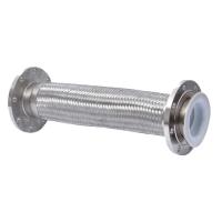 China Stainless Steel PTFE Pipe Chuck Lined With PTFE Braided Hose for sale