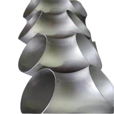 China Large Caliber Titanium Elbow 45° 60° 90° Titanium Alloy Elbow Custom Processing Gr2 Gr5 for sale