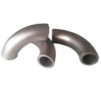 China ASTM B363 Gr7 Titanium Seamless Pipe Fitting 45 90 Degree Elbow Industrial for sale