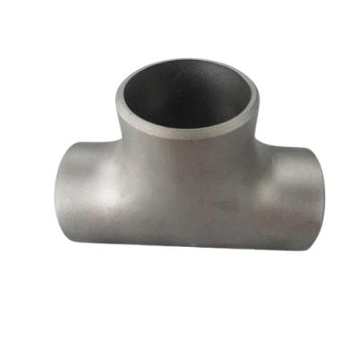 China Titanium Alloy Butt Welding Pipe Fittings Tees Cross ASTM B363 1/2-48 Inch Gr2 Gr5 for sale