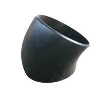 China ASTM A420 WPL3 LTCS Carbon Steel Butt Weld Pipe Fittings 45 90 180 Degree Elbow for sale