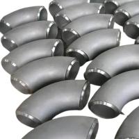 China Customized 90 Degree 45 Degree Stainless Steel Pipe Fittings S31803 Duplex 1/2-48 Inch for sale