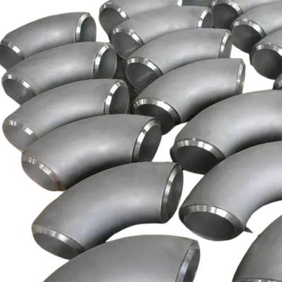 China Customized 90 Degree 45 Degree Stainless Steel Pipe Fittings S31803 Duplex 1/2-48 Inch for sale