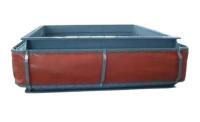 China DN200-6000 Silicone Skin Non Metallic Expansion Joint Fabric Compensator for sale